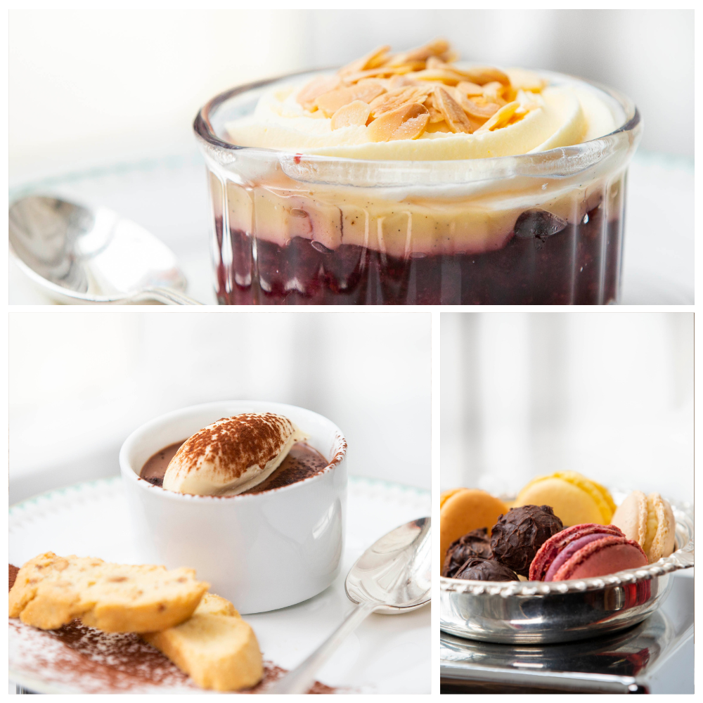Selection of Indulgent Desserts for six – Oriental Club Dine at Home